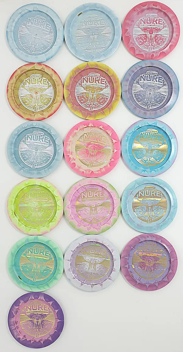 ESP Nuke Ezra Aderhold 2023 (Bottom stamp) - Distance Driver | Discraft ...