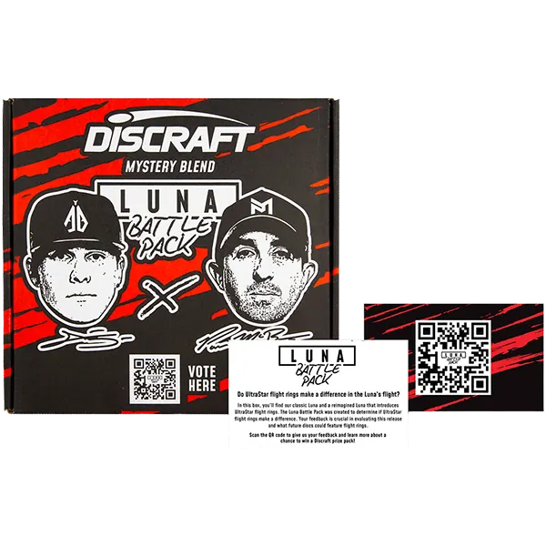 Luna Battle Pack - Disc Golf set (selected) | Discraft | Disc Golf